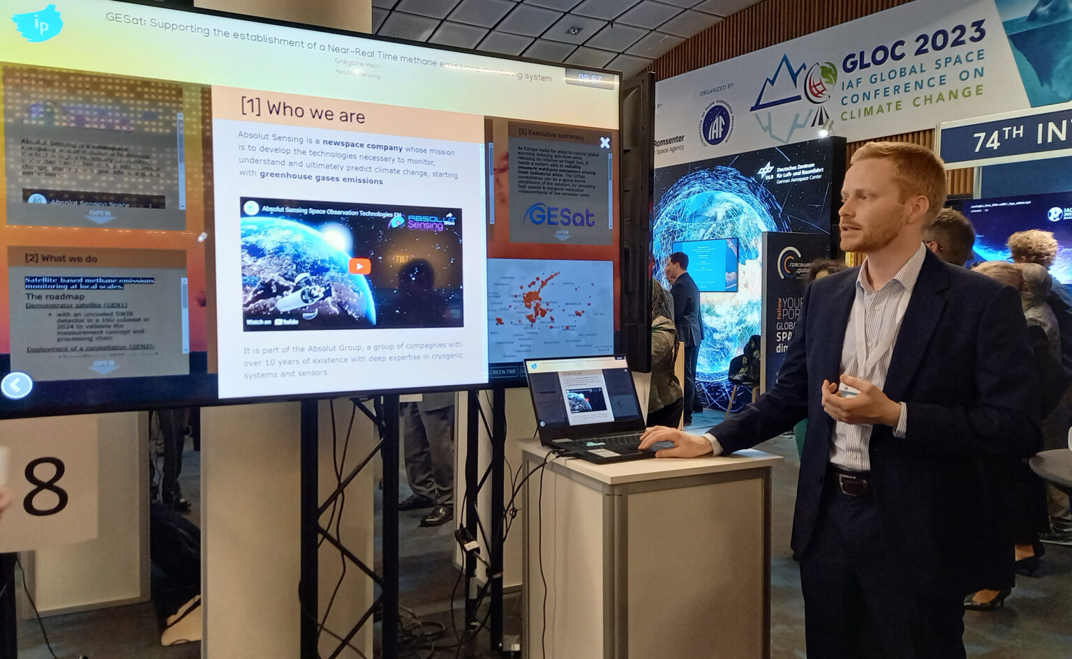 Absolut Sensing is pleased to present its GESat satellite-based